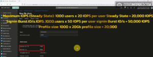 Azure Storage IOPS Calculations with Azure Virtual Desktop and FSLogix ...